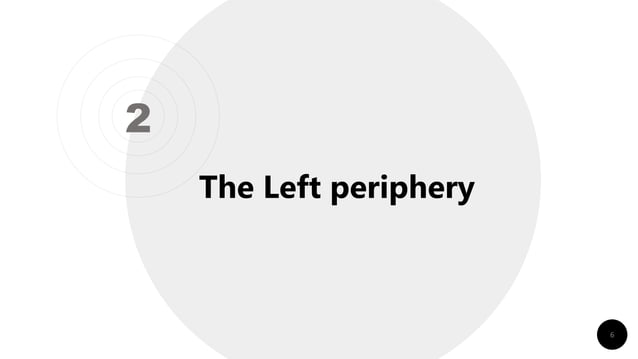 The left-periphery.pptx