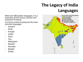 The legacy of india | PPT