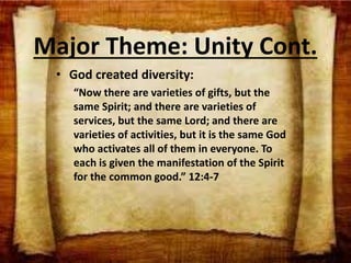 The legacy of paul fifth presentation 1 corinthians unity | PPT