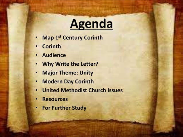 The legacy of paul fifth presentation 1 corinthians unity | PPT