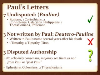 The legacy of paul second presentation | PPTX