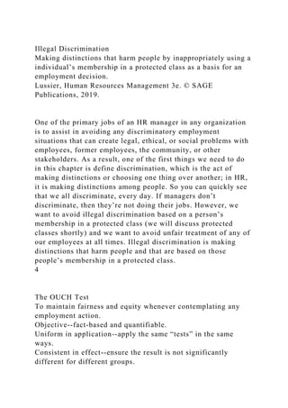 The Legal Environment and Diversity Management Chapter 3.docx