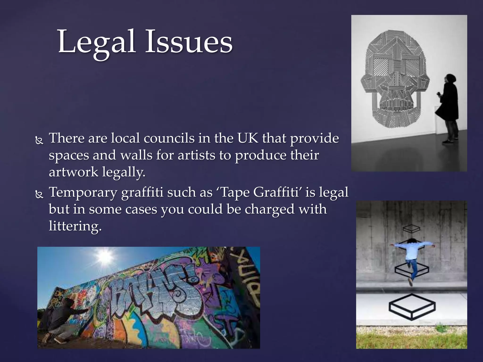 The legality of street art | PPTX