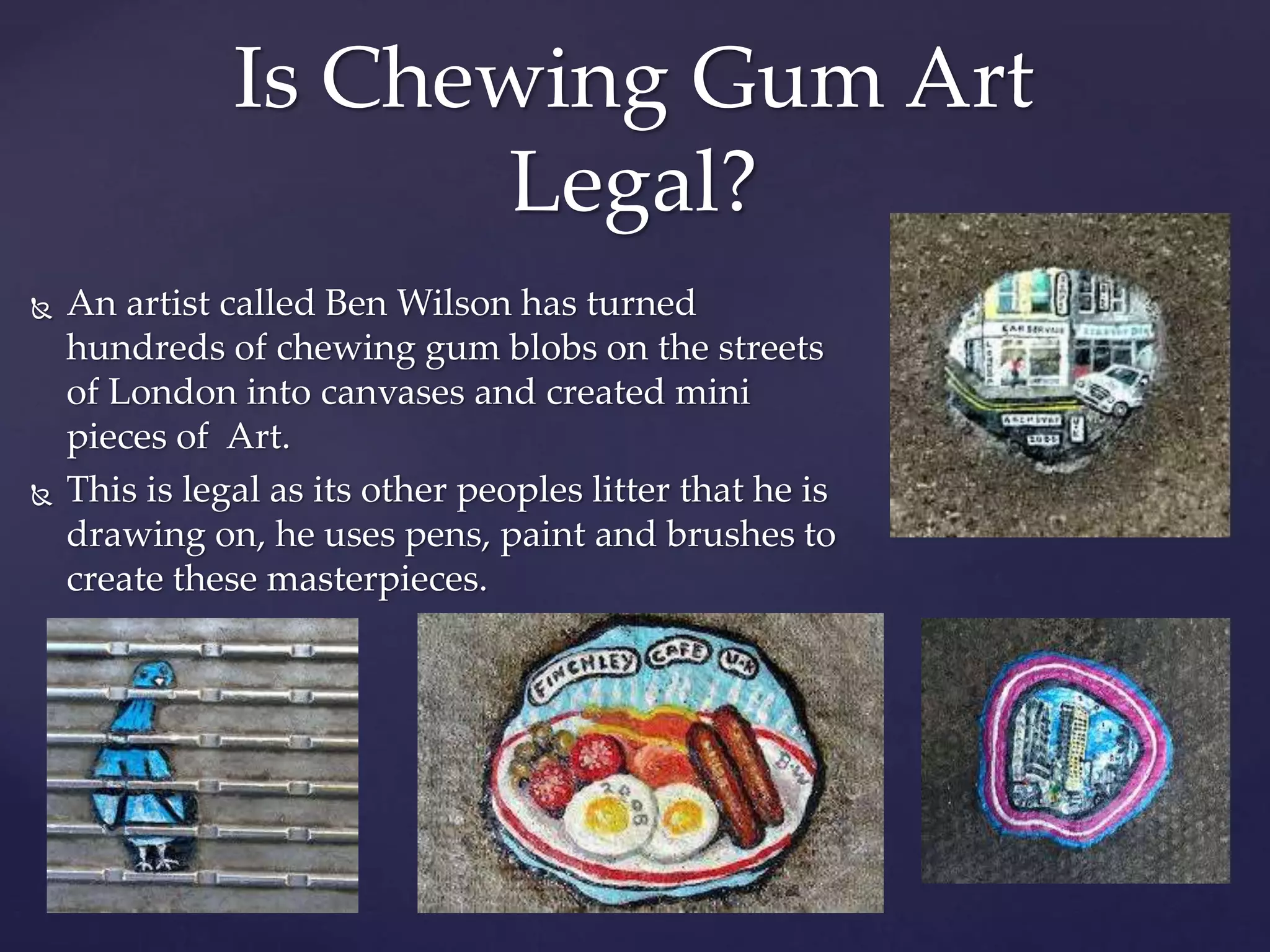 The legality of street art | PPTX
