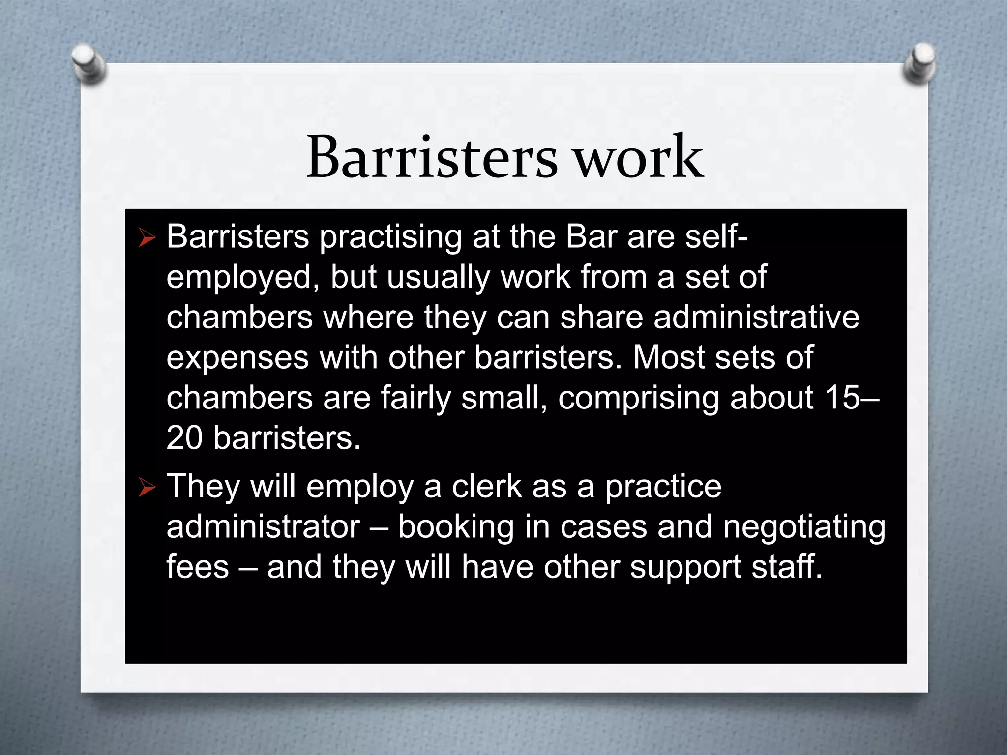 The legal profession.ppt