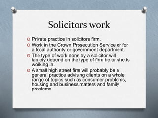 The legal profession.ppt