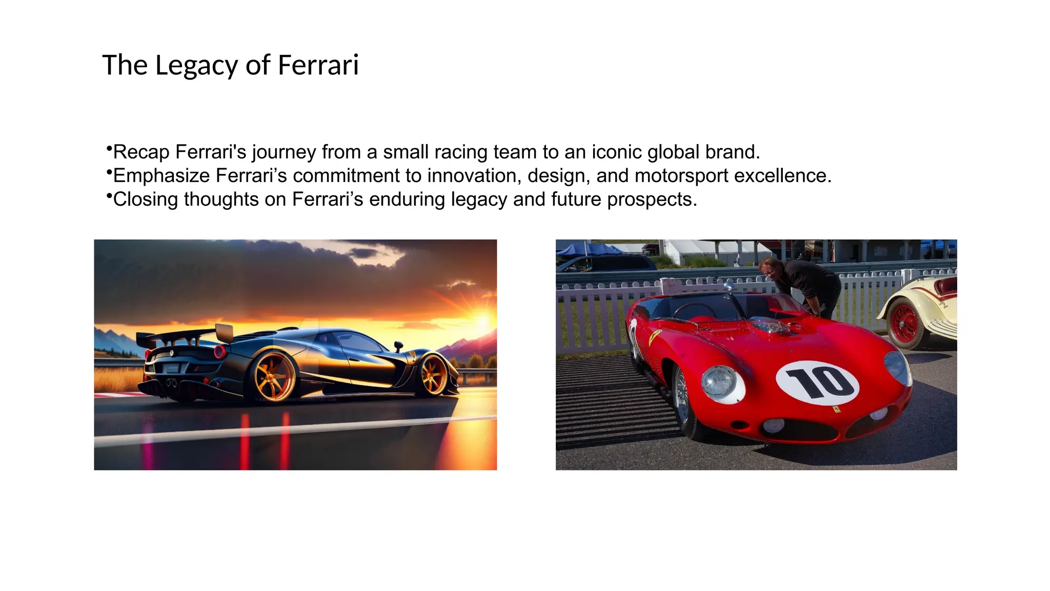 The Legendary History of Ferrari,A Journey Through Speed, Style, and ...