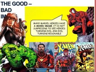 Marvel: in comic culture | PPTX