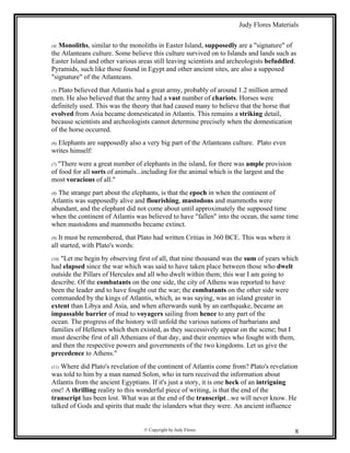 The Legend of Atlantis | PDF