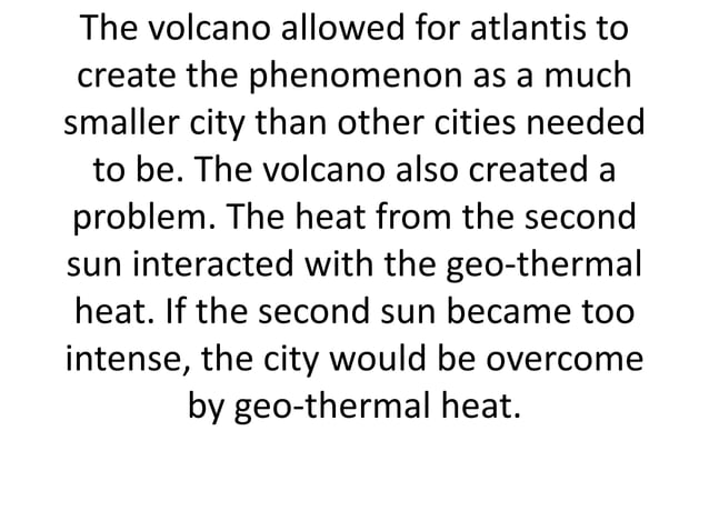 The legend of atlantis | PPTX