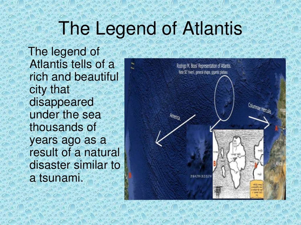 The legend of Atlantis