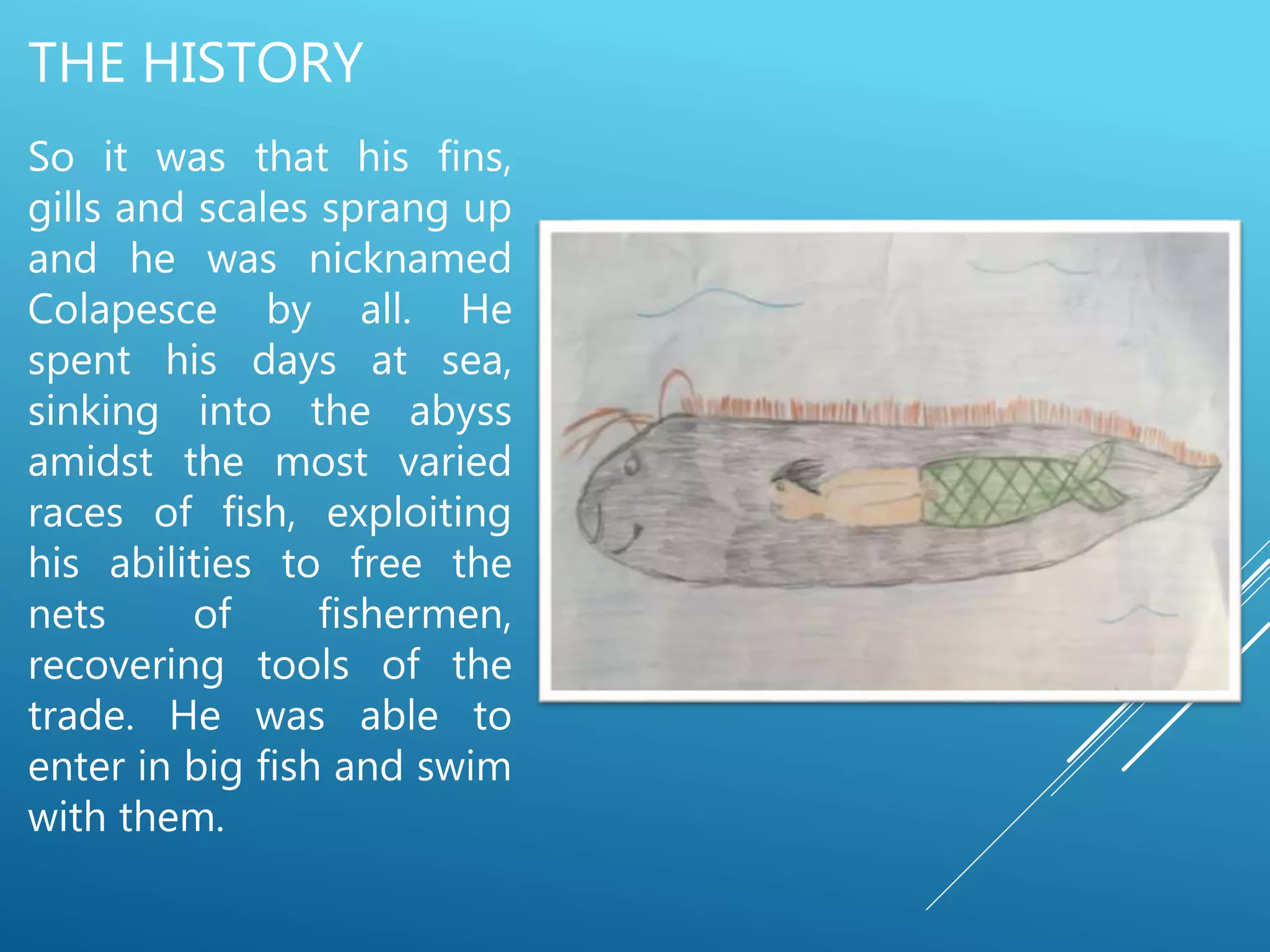 The legend of Cola pesce | PPTX