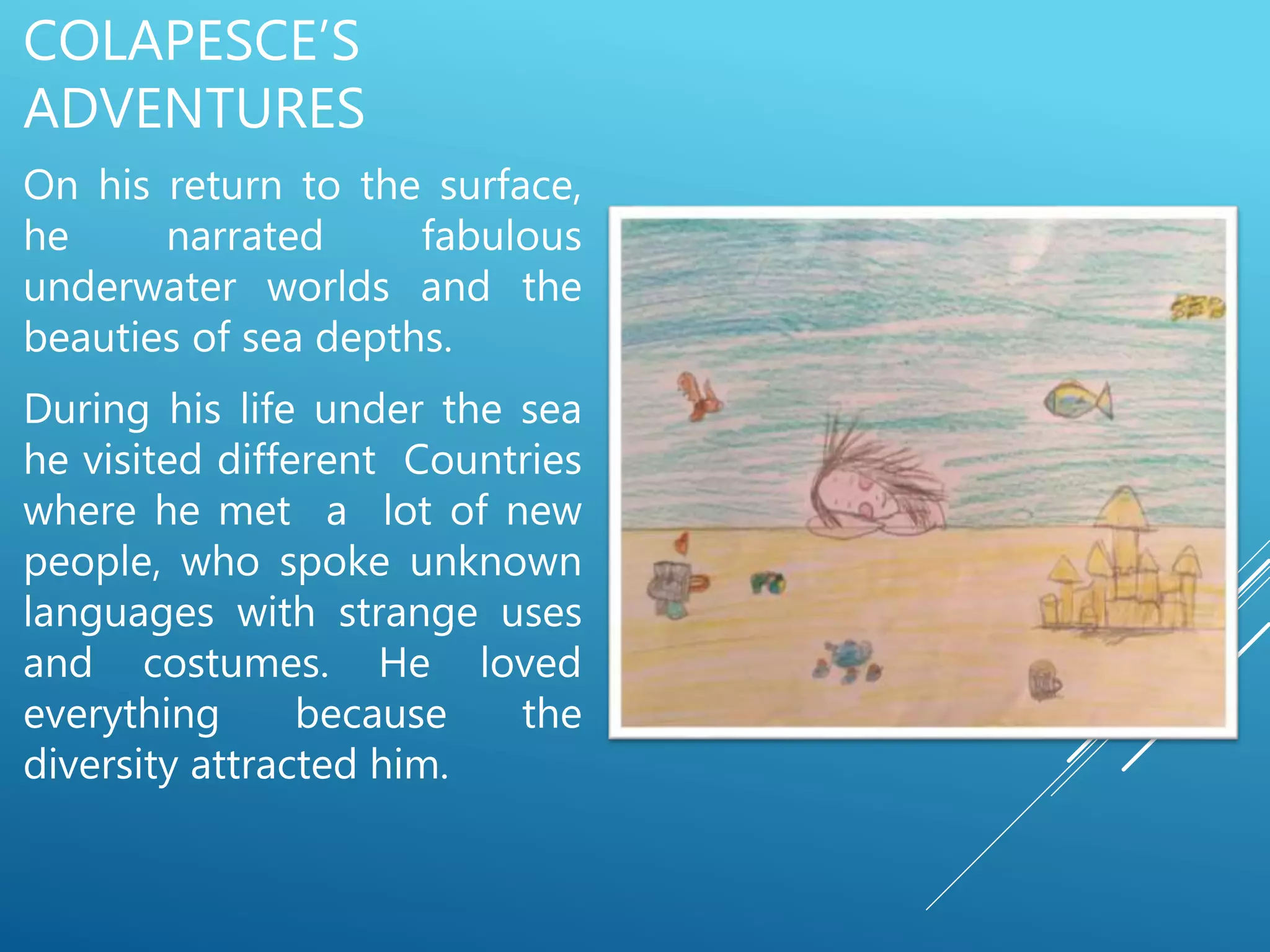 The legend of Cola pesce | PPTX