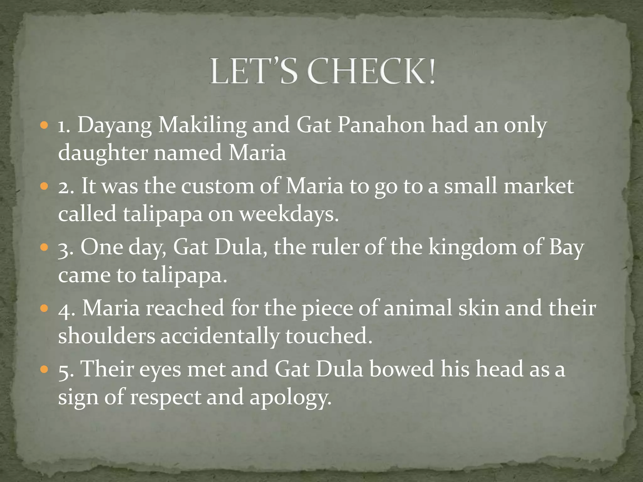 The legend of maria makiling | PPTX