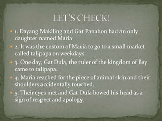 The legend of maria makiling | PPTX