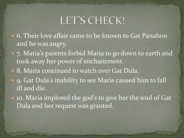 The legend of maria makiling | PPTX | Christianity | Religion ...