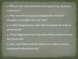 The legend of maria makiling | PPTX