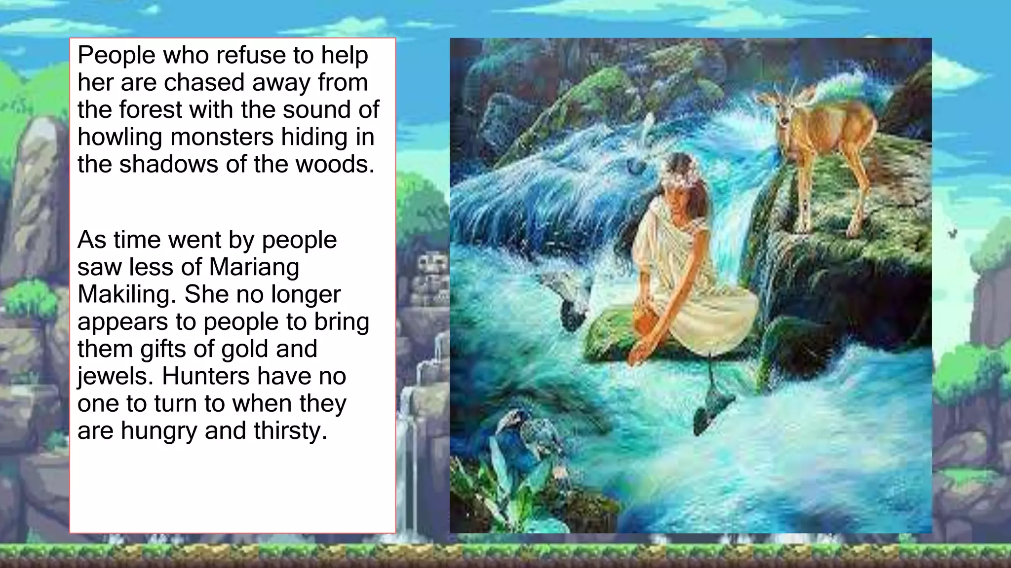 The legend of maria makiling (etech) | PPTX