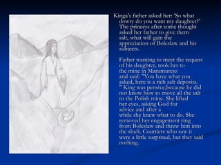 The legend of saint kinga | PPT