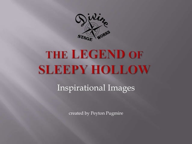 The legend of sleepy hollow | PPTX | Art and Photography | Books and ...