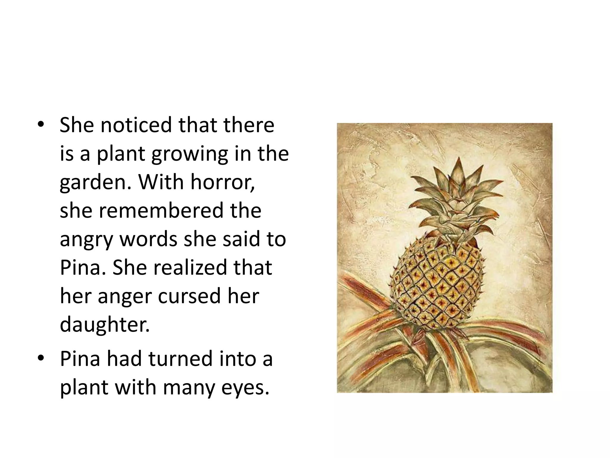The legend of the pineapple | PPTX