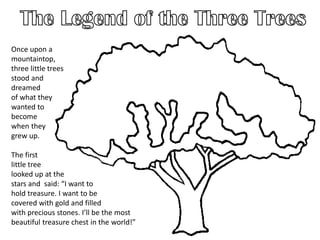 The Legend of the Three Trees - Coloring Book | PDF