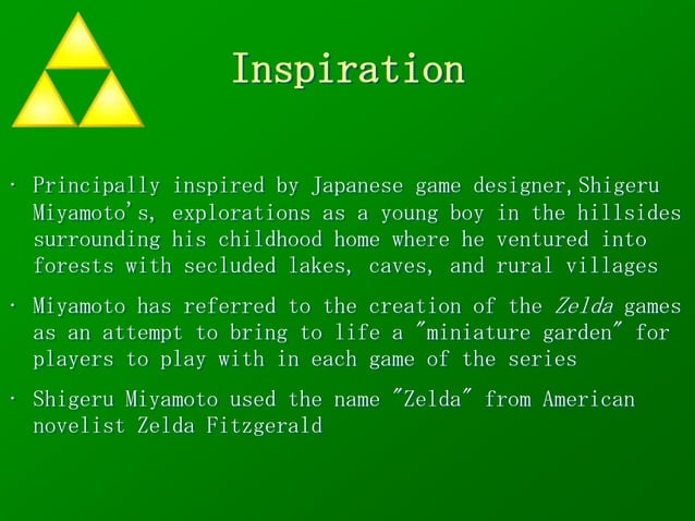 The Legend of Zelda | PPT