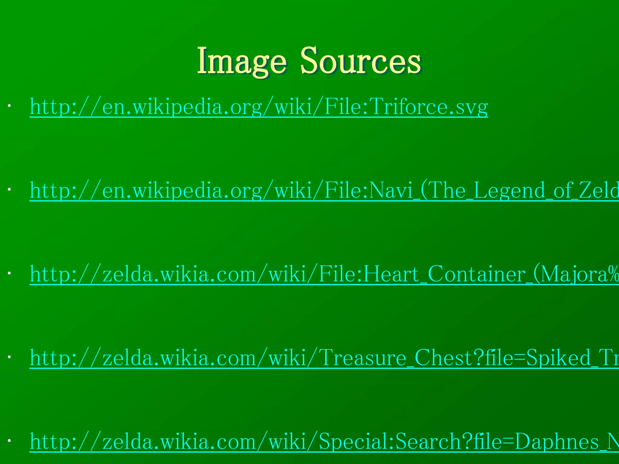 The Legend of Zelda | PPT