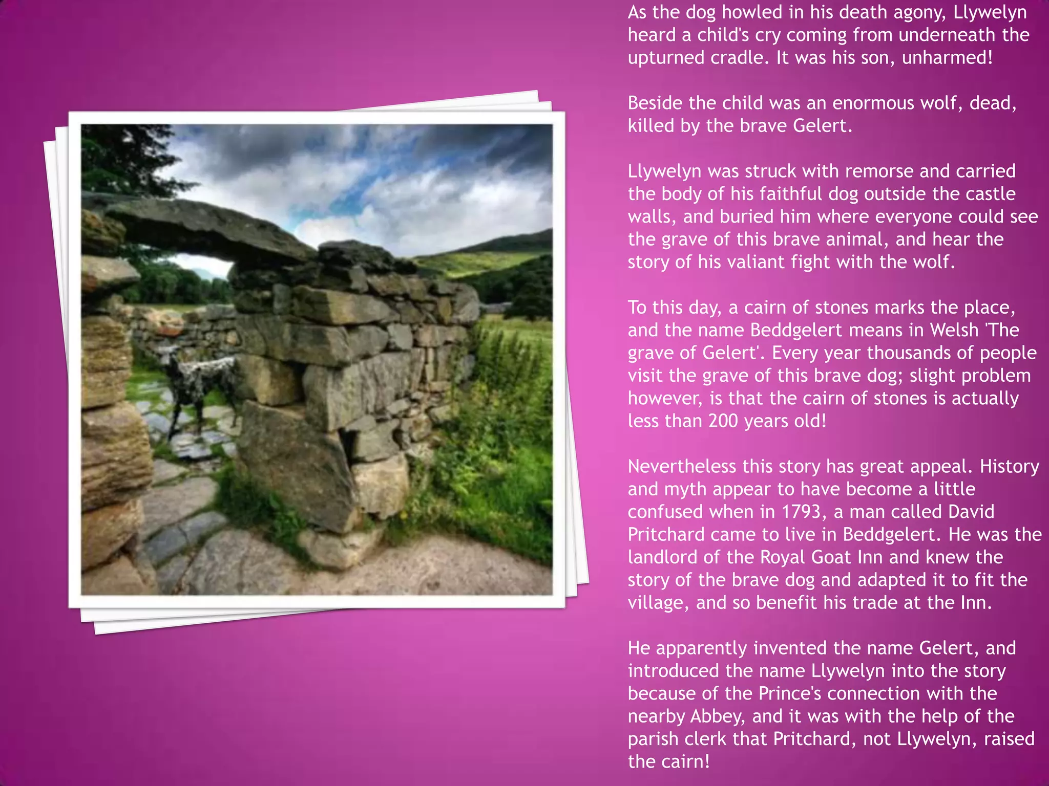 The Legends Of Wales | PPTX