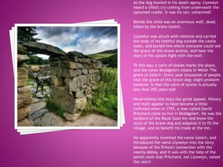The Legends Of Wales | PPTX