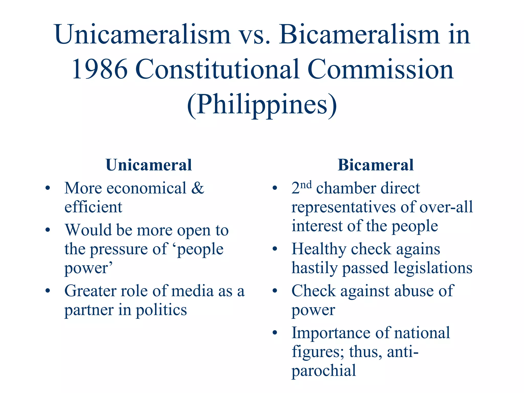 The Legislative Branch | PDF