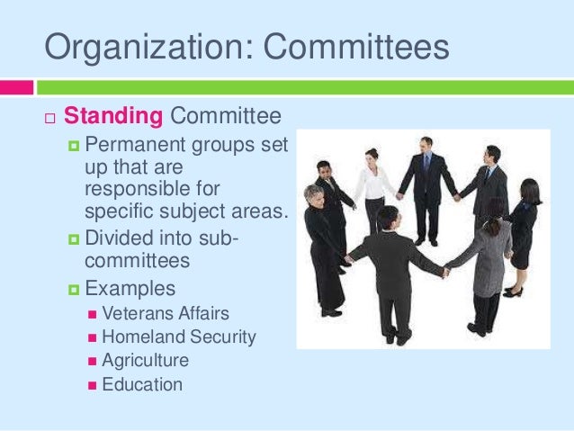 Legislative Branch - Making the laws and more.