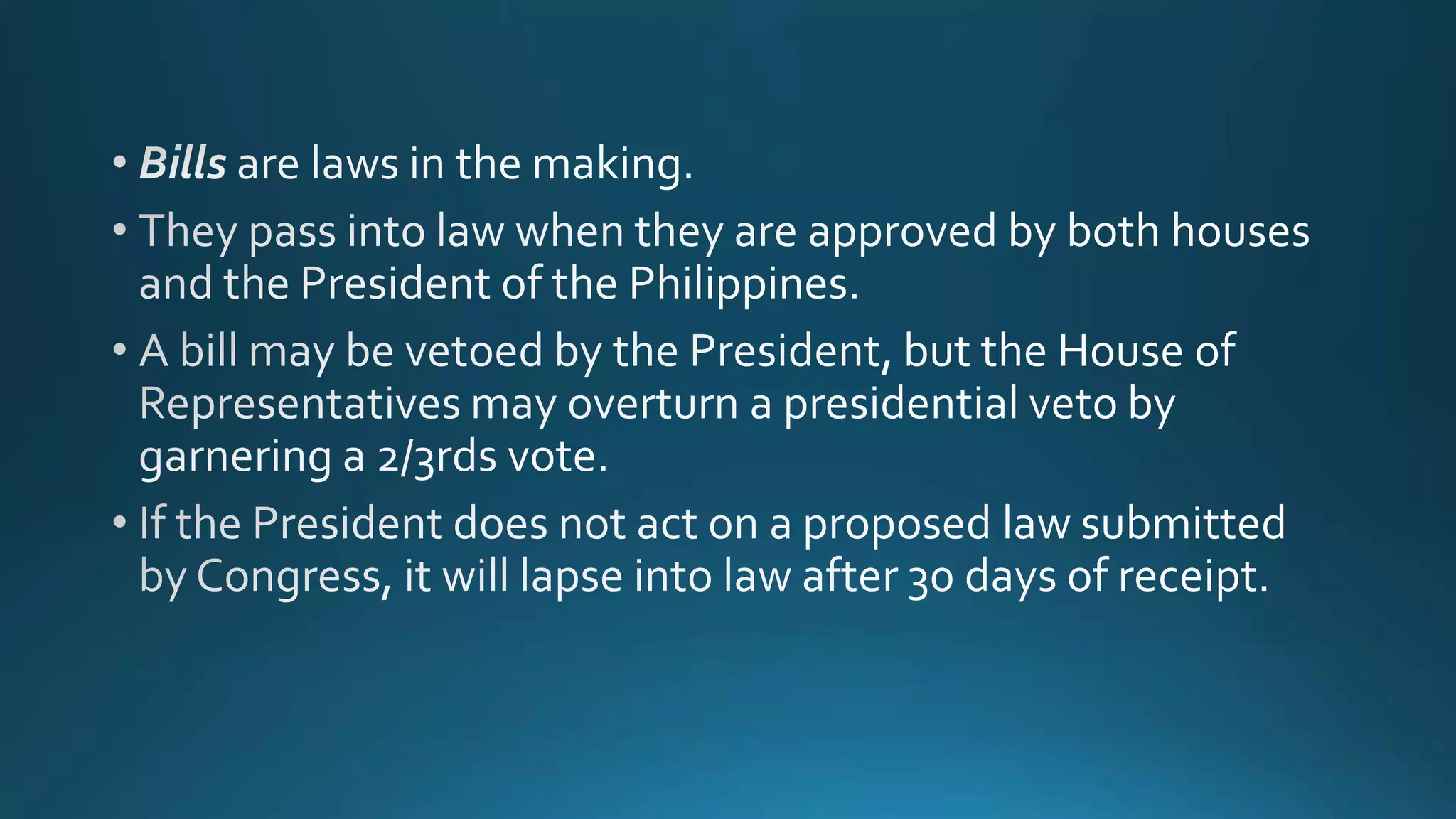 THE LEGISLATIVE BRANCH OF THE PHILIPPINE GOVERNMENT | PPTX