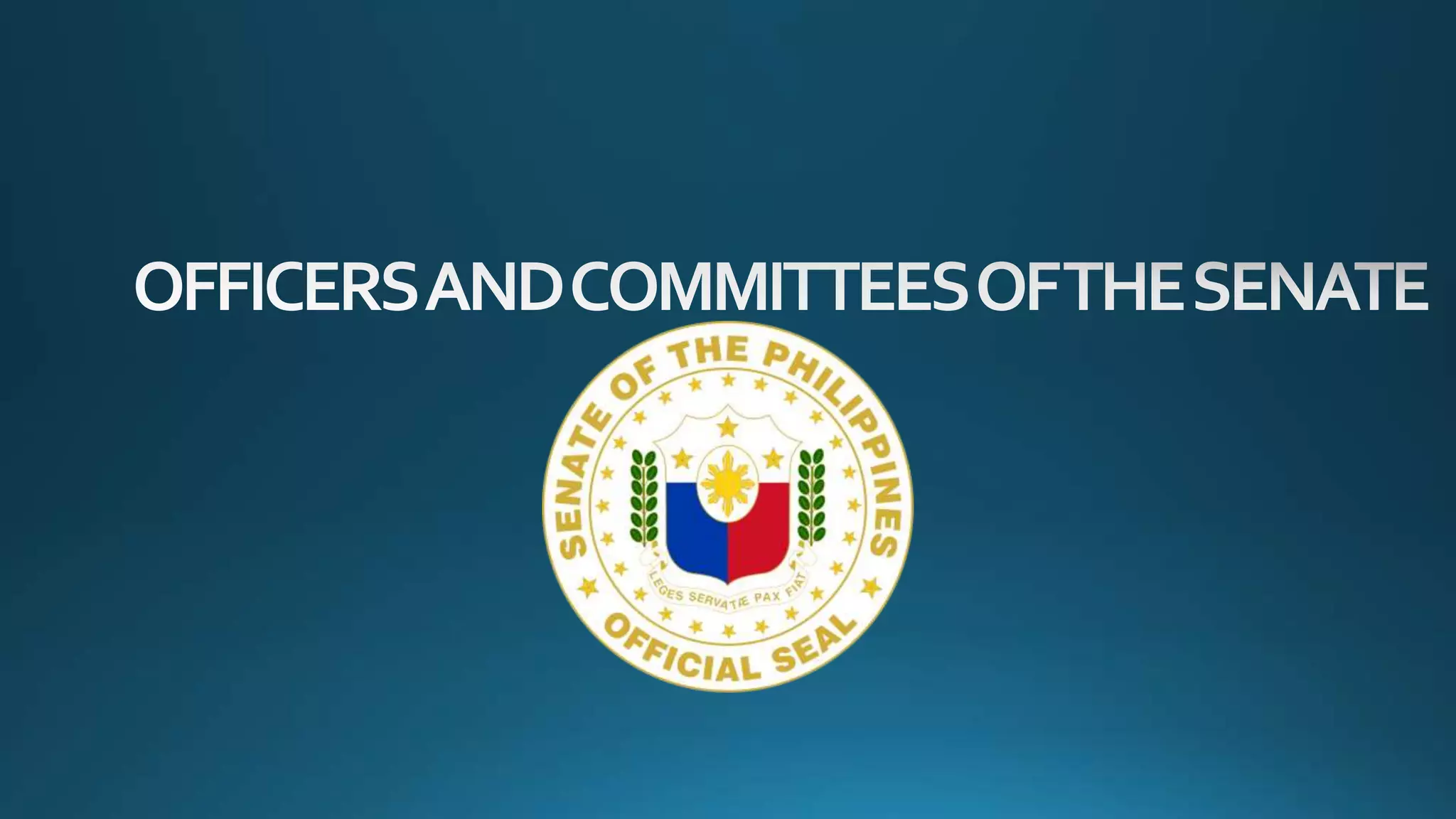 THE LEGISLATIVE BRANCH OF THE PHILIPPINE GOVERNMENT | PPTX