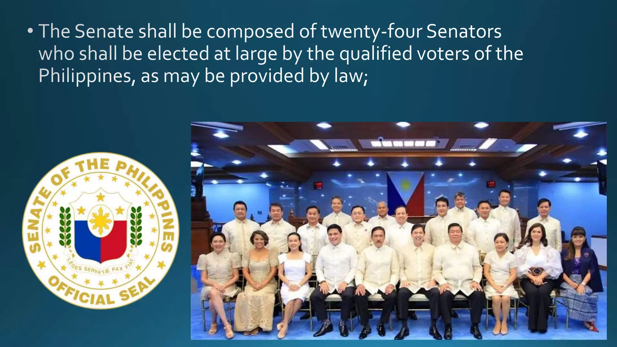 THE LEGISLATIVE BRANCH OF THE PHILIPPINE GOVERNMENT | PPTX