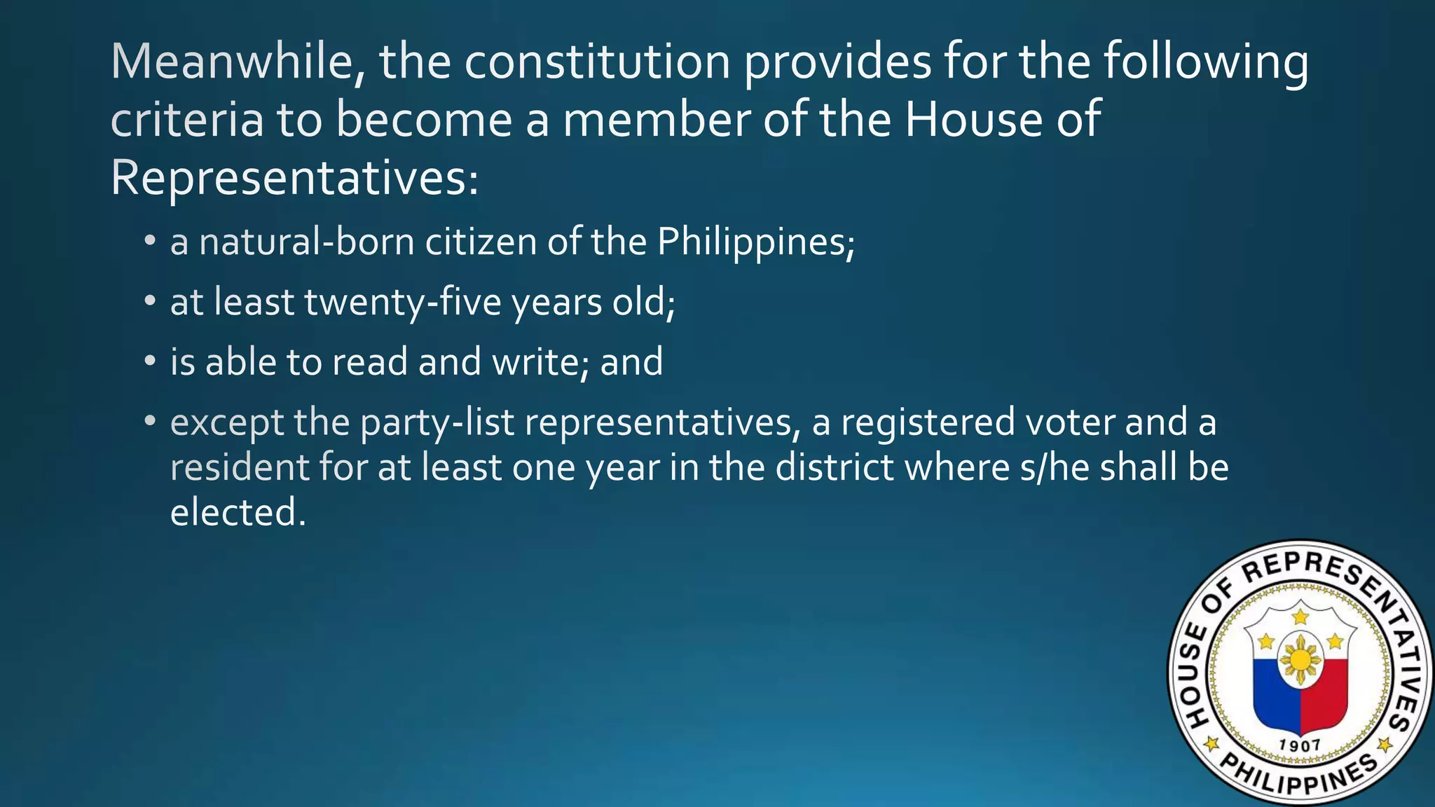 THE LEGISLATIVE BRANCH OF THE PHILIPPINE GOVERNMENT | PPTX