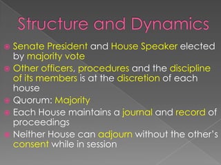 The legislative department | PPTX