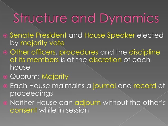 The legislative department | PPTX