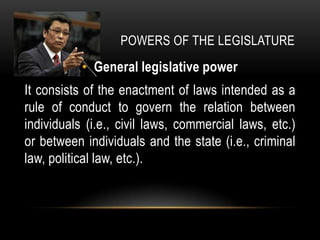 The legislative department | PPTX