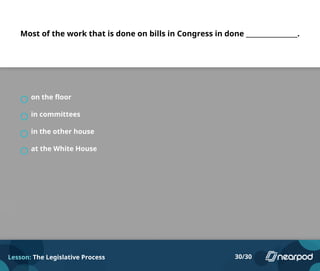 The legislative process | PPT