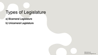 The legislature | PPTX