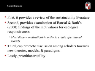 The legitimate truth about sustainable development | PPT