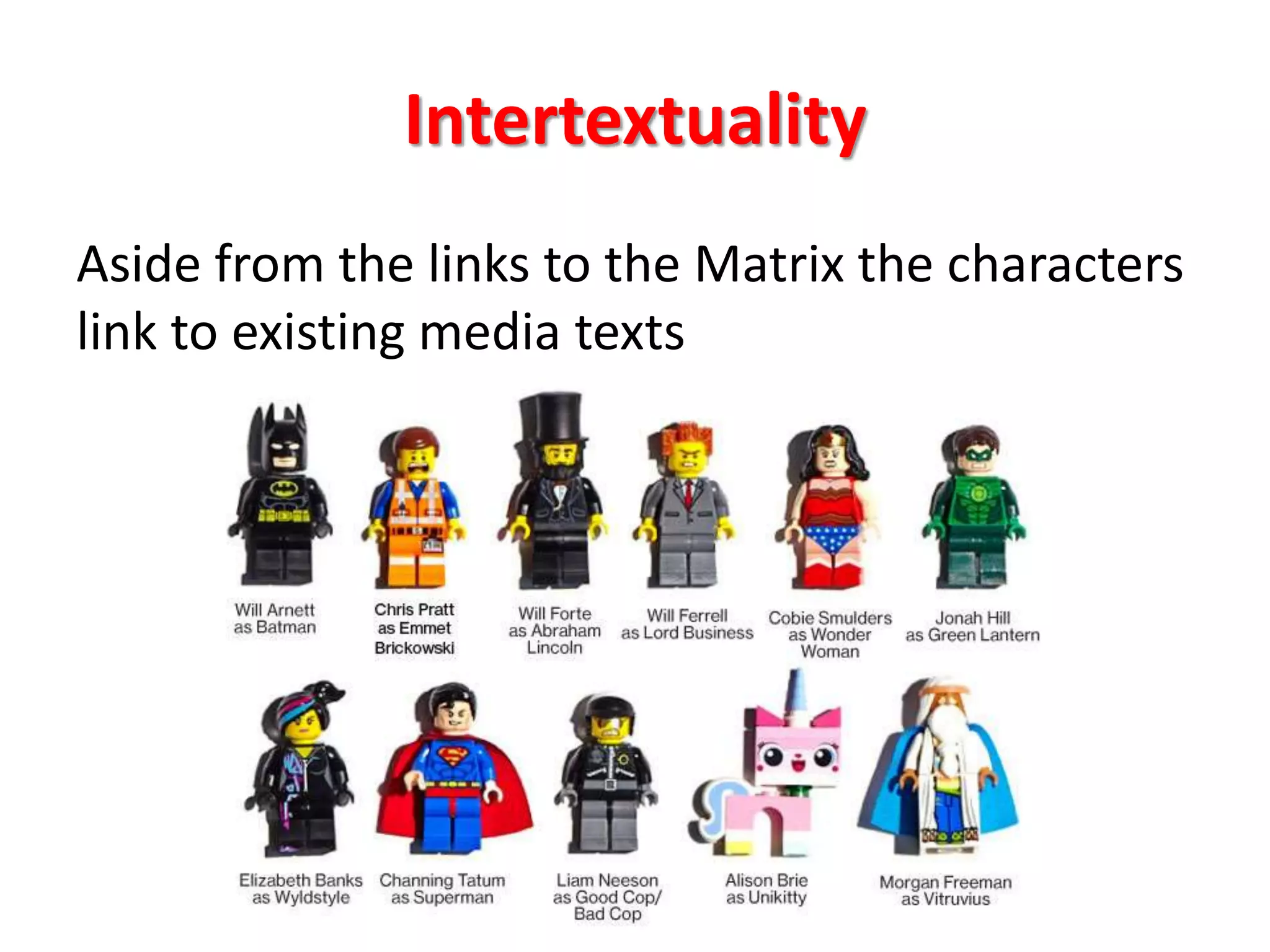 The lego movie | PPTX | Books and Literature