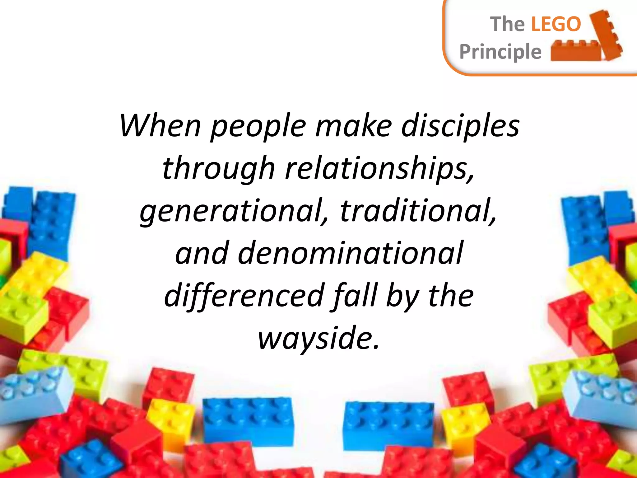 The Lego Principle | PPTX