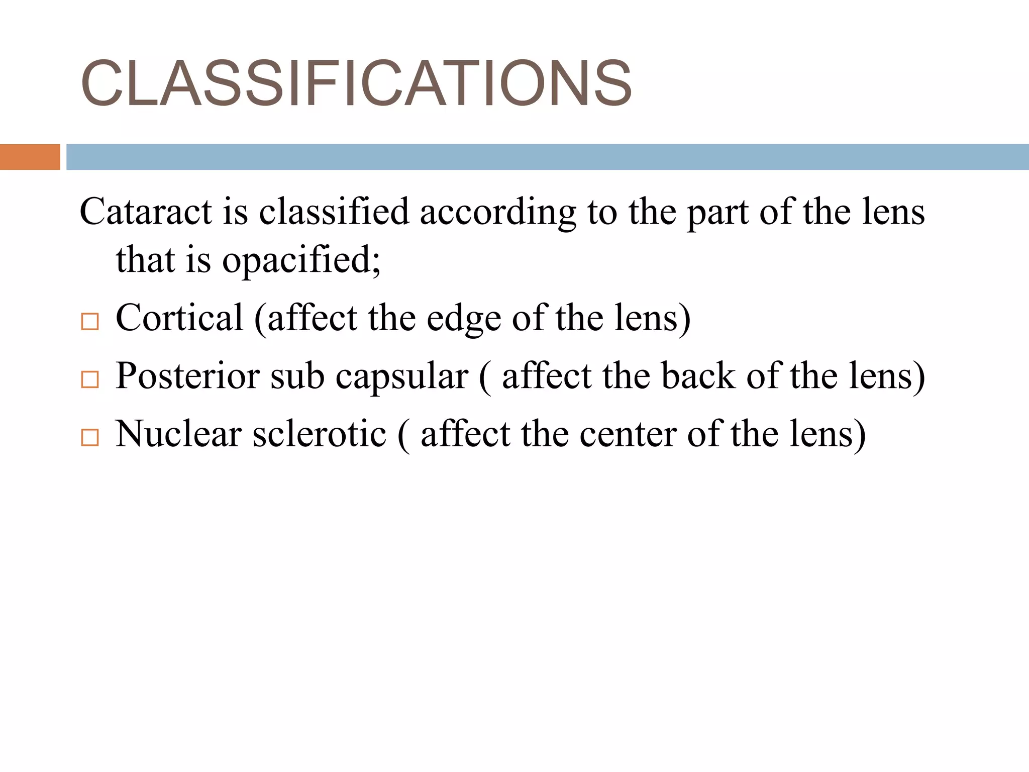 Human lens and cataract | PPTX
