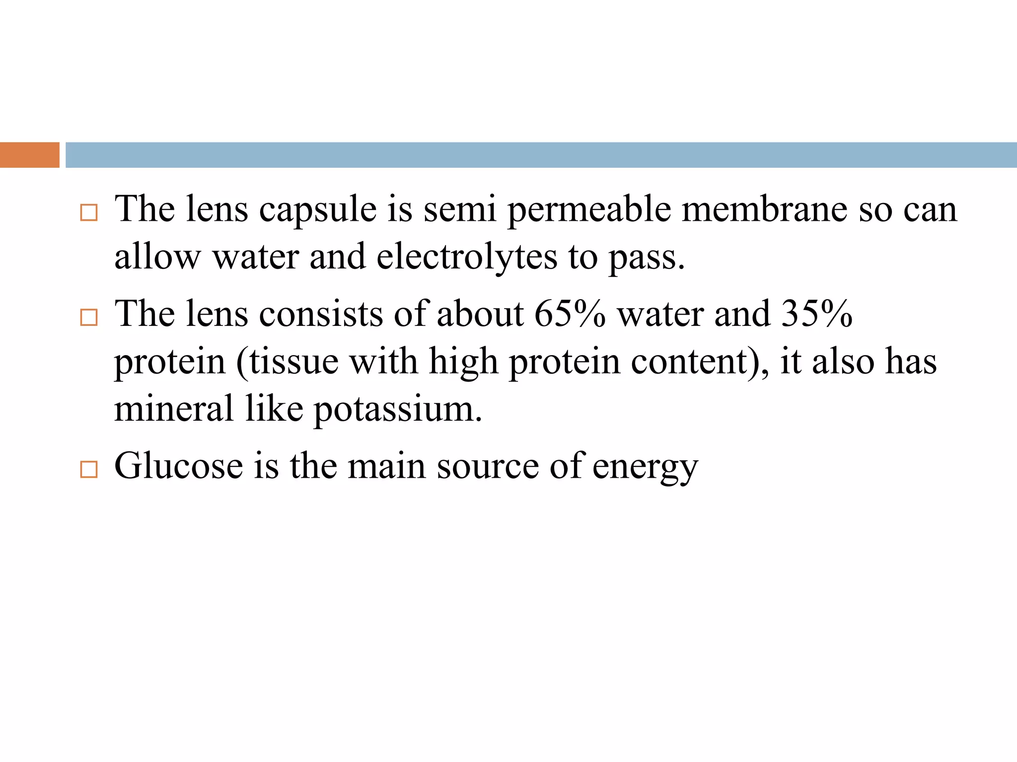 Human lens and cataract | PPTX