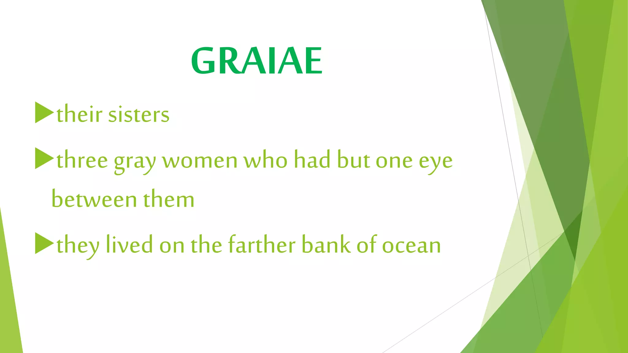 The lesser Gods of earth | PPTX