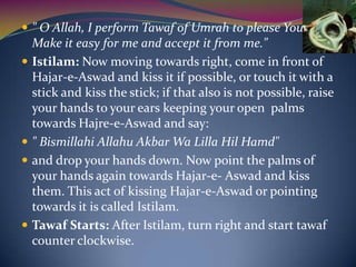The Lesser Pilgrimage -Al Umrah | PPTX