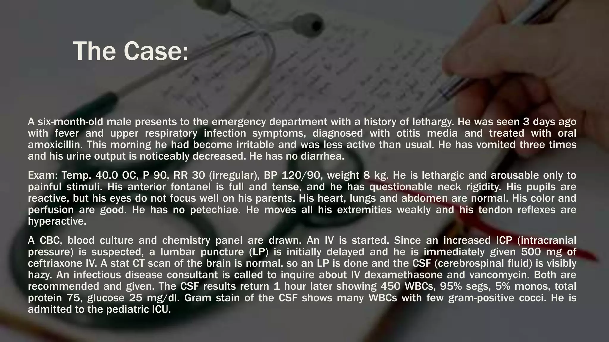 The lethargic infant | PPT