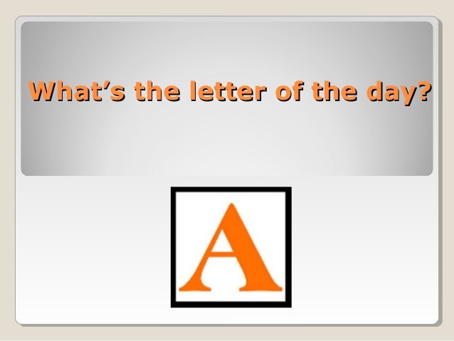 What Is A Letter